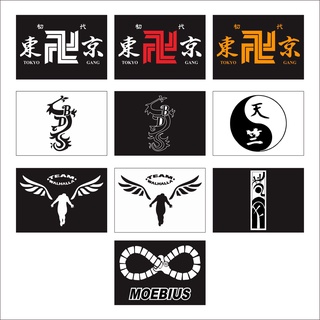 Jual Poster Bendera Logo Geng Tokyo Revengers, Tokyo Manji (Toman ...