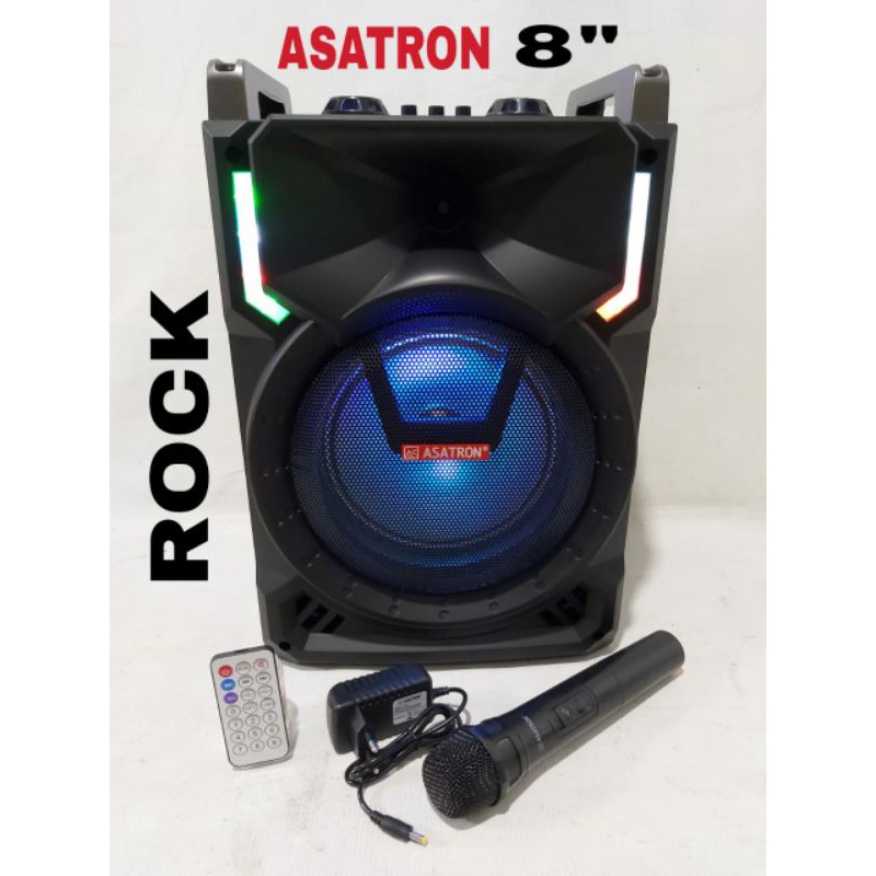 Jual Speaker Aktif bluetooth portable Asatron HT 8868 ROCK Asatron Rock ...