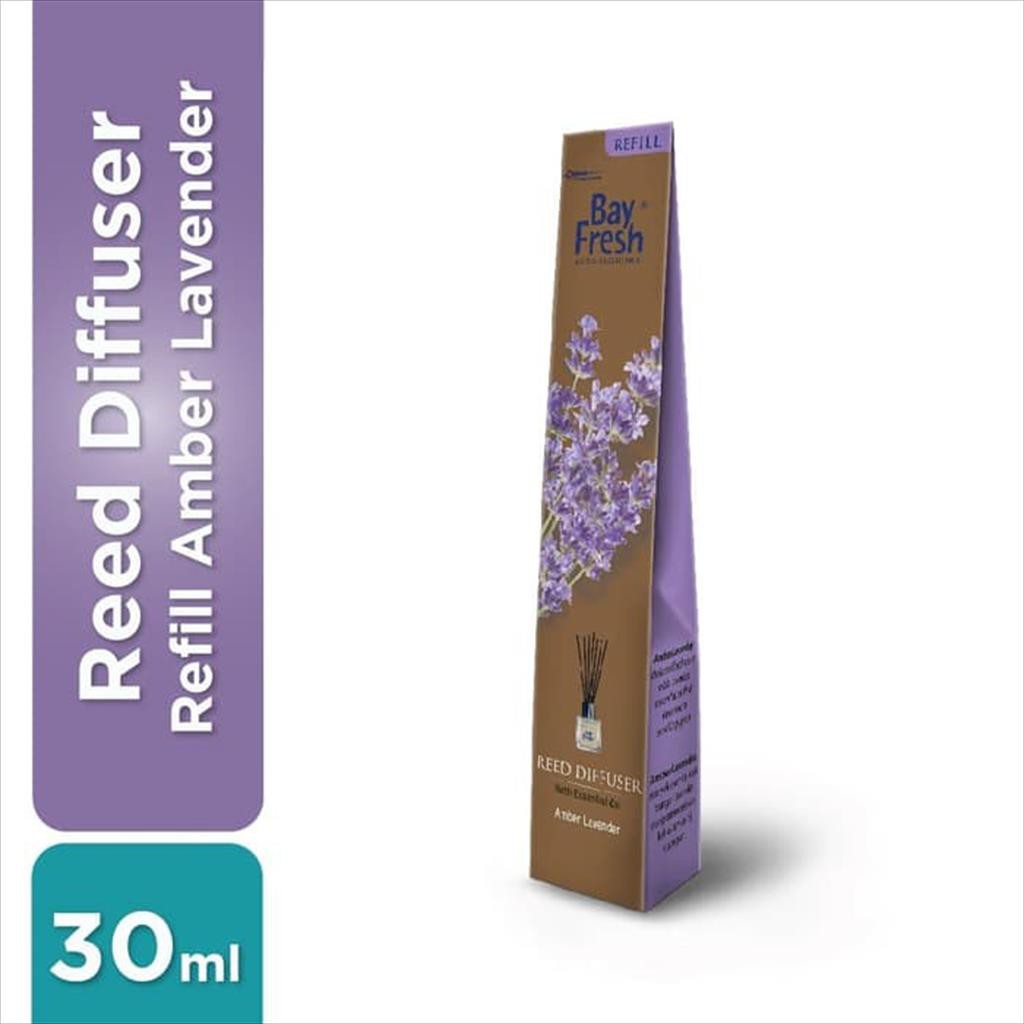 Jual BAYFRESH Reed Diffuser Refill Amber Lavender 30ml | Shopee Indonesia