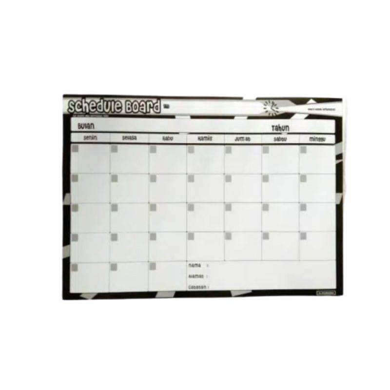 Jual schedule Board (1pcs) | Shopee Indonesia