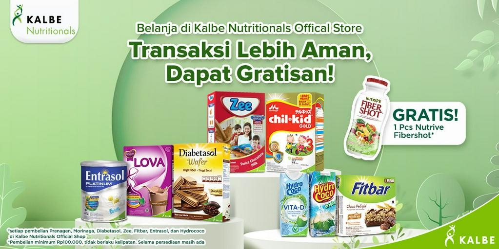 Toko Online Kalbe Nutritionals Official Shop | Shopee Indonesia