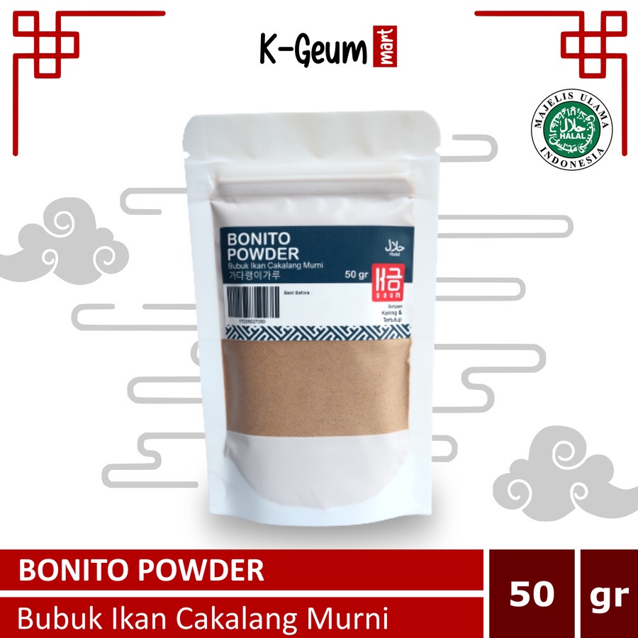 Jual Bonito Powder Korea Bubuk Ikan Cakalang Katsuo Murni Halal 50 gram ...