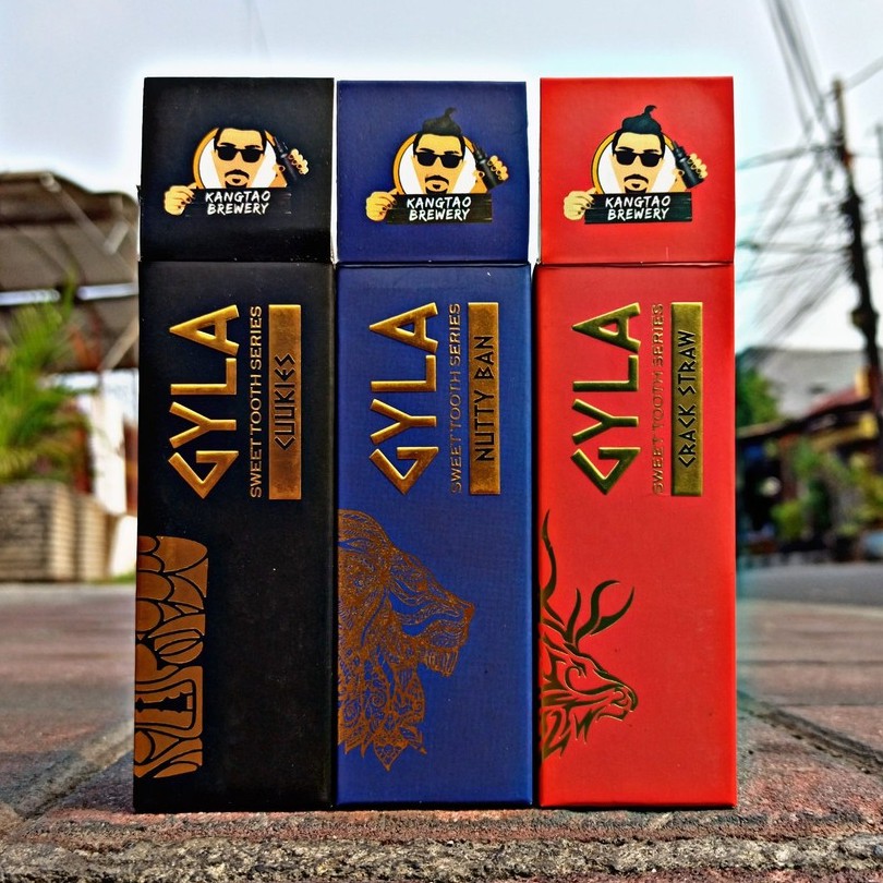 Jual BUY 1 GET 1 liquid Gyla Series 100ML Crack Straw Nutyban Cukies ...