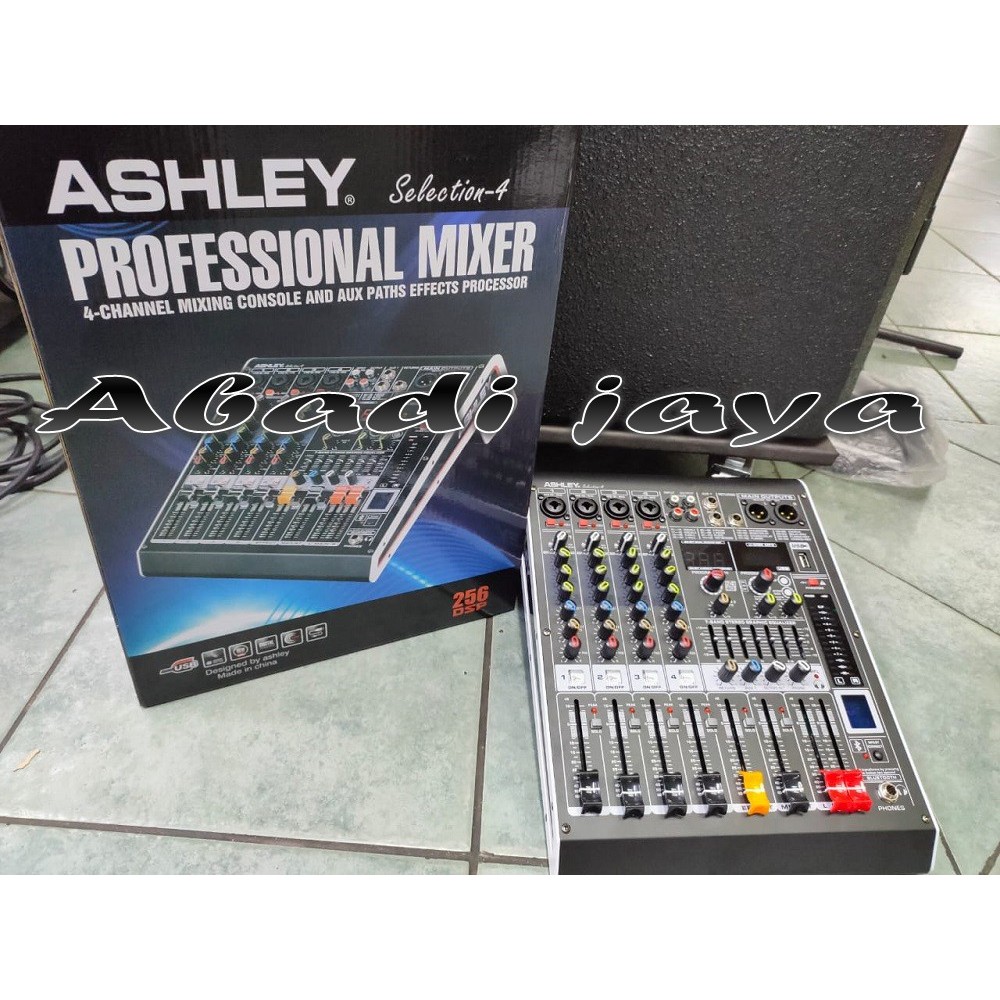 mixer ashley selection 4 ORYGINAL 4 channel ashley selection4 | Shopee ...