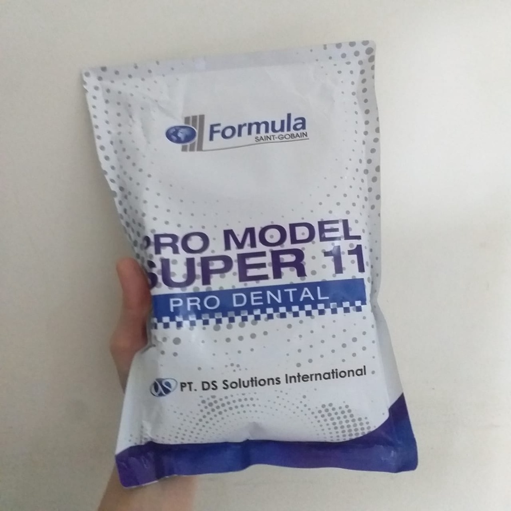 Jual Dental Gips Stone Gigi Biru Type 2 Saint Gobain Bahan Cetak Gigi ...