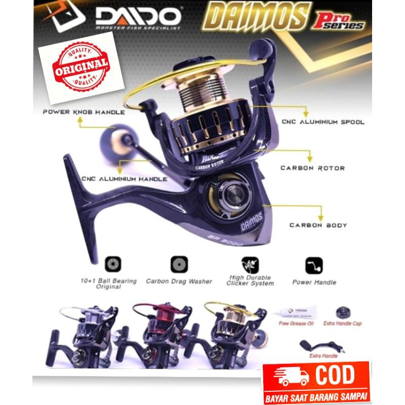 Jual DAIDO DAIMOS PRO SERIES 1000,2000,3000,4000,6000 Banyak BONUSNYA ...