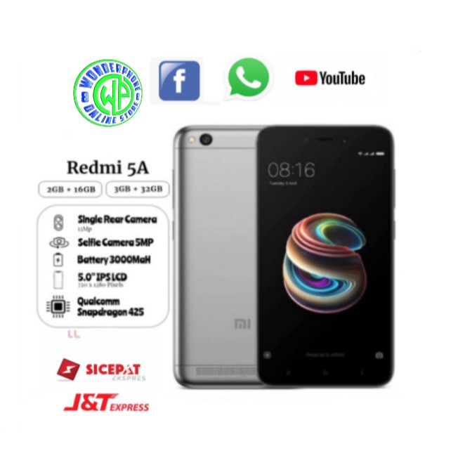 Jual Xiaomi Redmi 5A & Note 5A 2/16,3/32,4/64 GB | Shopee Indonesia