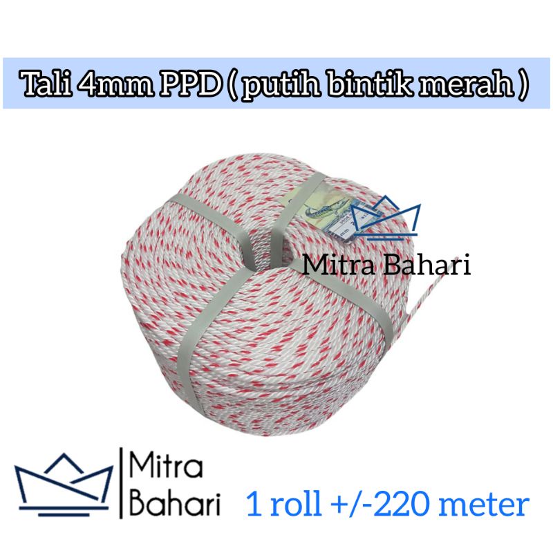 Jual TALI 4MM PPD | TAMBANG PPD 4MM | TAMPAR 4MM | TALI TERPAL | TALI ...