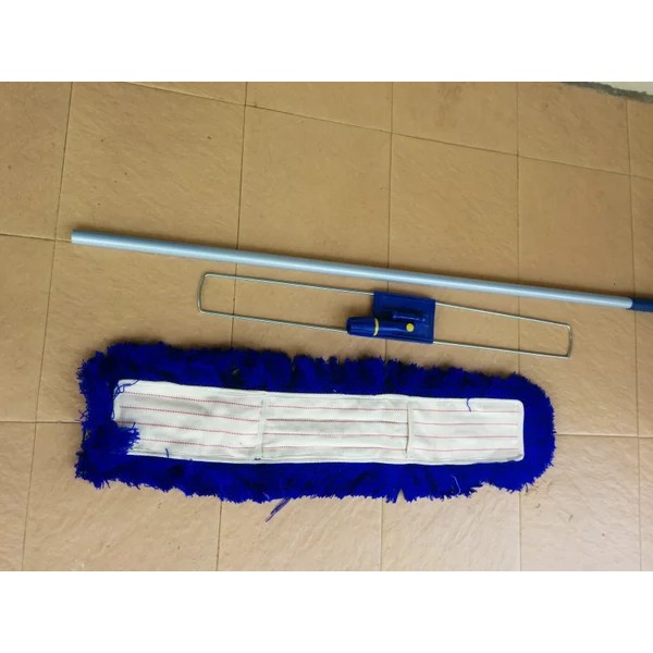 Jual pel lantai lobi pelan panjang 80cm pelan import/lobby duster biru ...