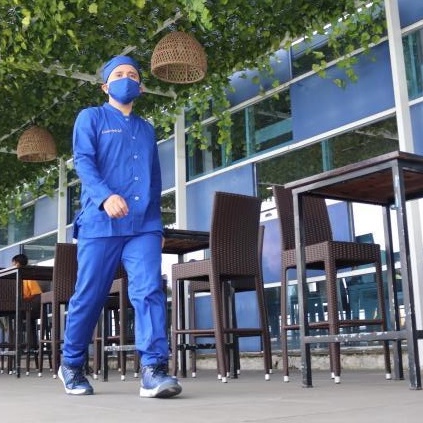 Jual Baju Oka / Seragam Oka Model Kerah Shanghai Kancing Tengah ...