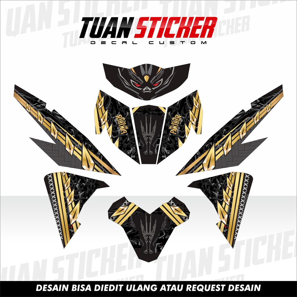 Jual Sticker Striping decal Mio Soul GT125, Striping Mio Soul GT 125 ...