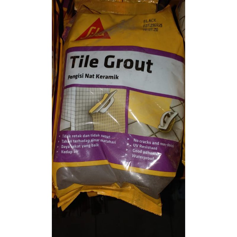 Jual SIKA Tile Grout Black ( Pengisi Nat Keramik / Granite ) | Shopee ...