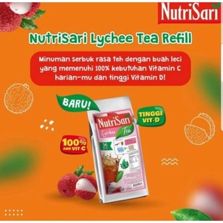Jual Nutrisari Lychee Tea Powder Drink Refill 500 gr - Teh Rasa buah ...