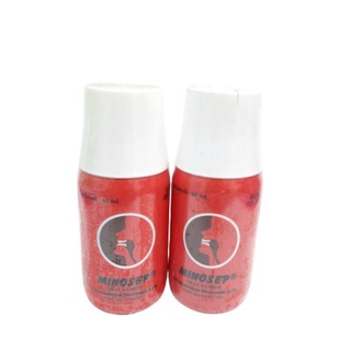 Jual Minosep Obat Kumur Chlorhexidine 0.2% Merah 60 Ml - Obat Kumur ...