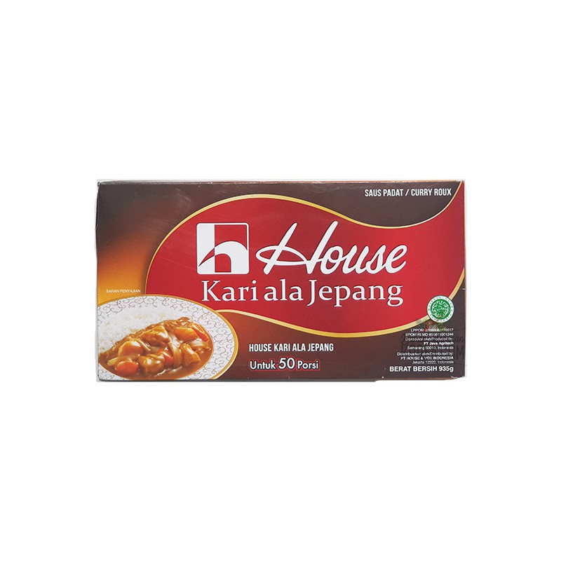 Jual House Kari Ala Jepang 935g HALAL - Curry Paste Blok Indonesia ...