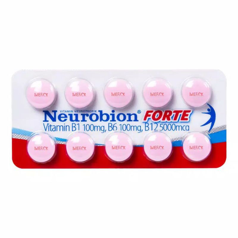 Jual [ECER} Neurobion Forte (Vitamin Neurotropik) Isi 10 Tablet ...