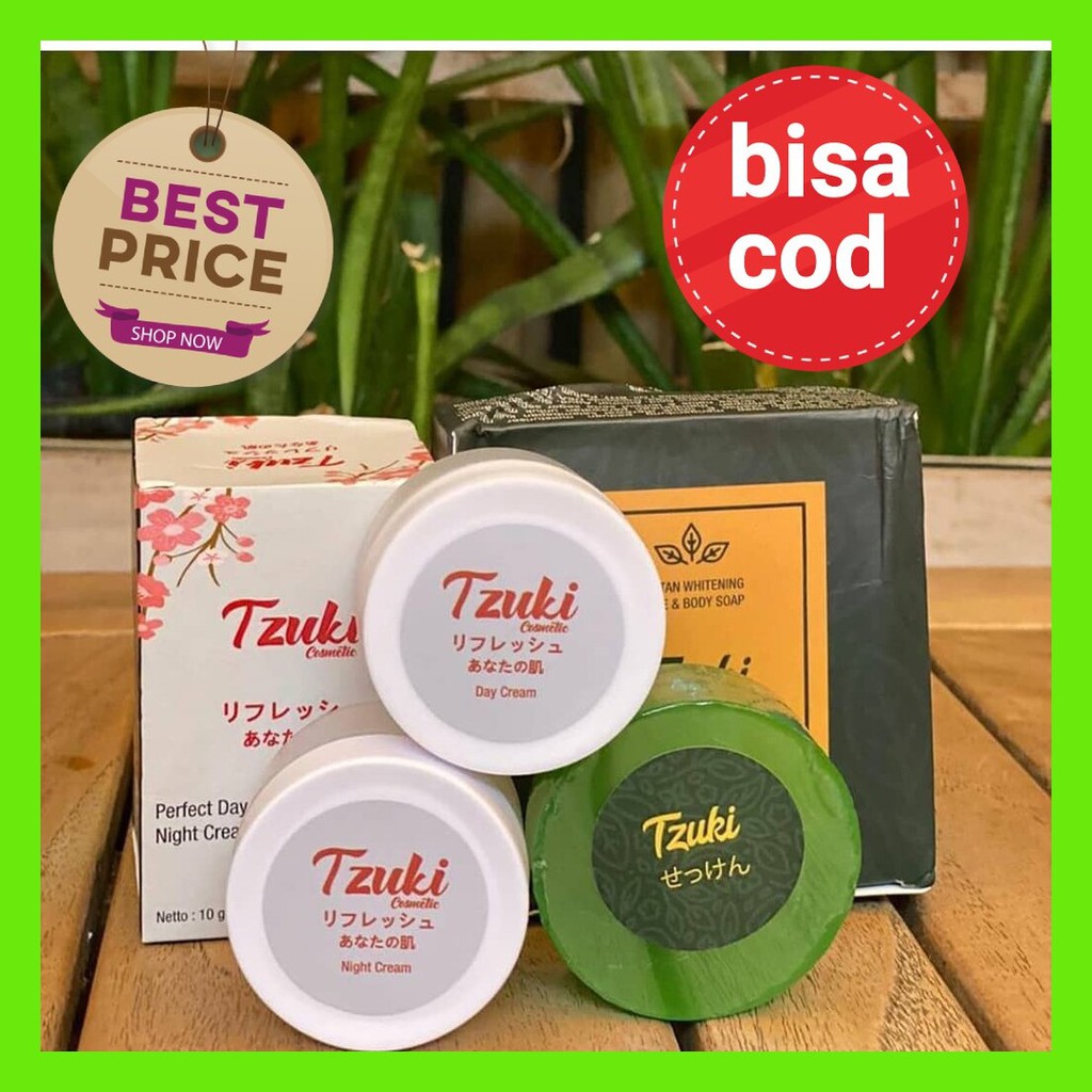 Jual PAKET SPESIAL TZUKI CREAM TZUKI SIANG+MALAL+TZUKI SOAP ORIGINAL ...