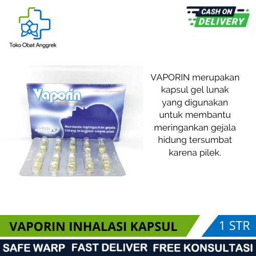Jual VAPORIN INHALASI KAPSUL/GEL LUNAK UNTUK MELEGAKAN PERNAFASAN ...
