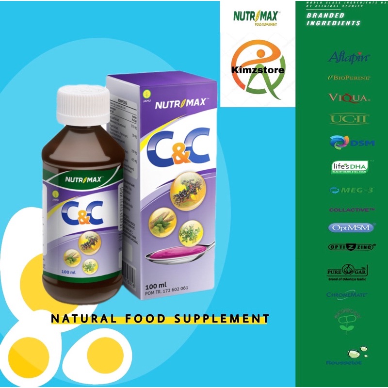 Jual Nutrimax C&C Syrup 100 ml / c&c / cnc / Obat Batuk kering ...