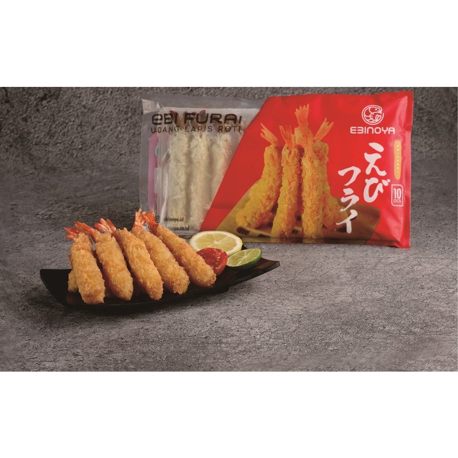 Jual EBI FURAI EBINOYA L 260GR/10PCS UDANG TEPUNG ROTI SHRIMP EXPORT ...
