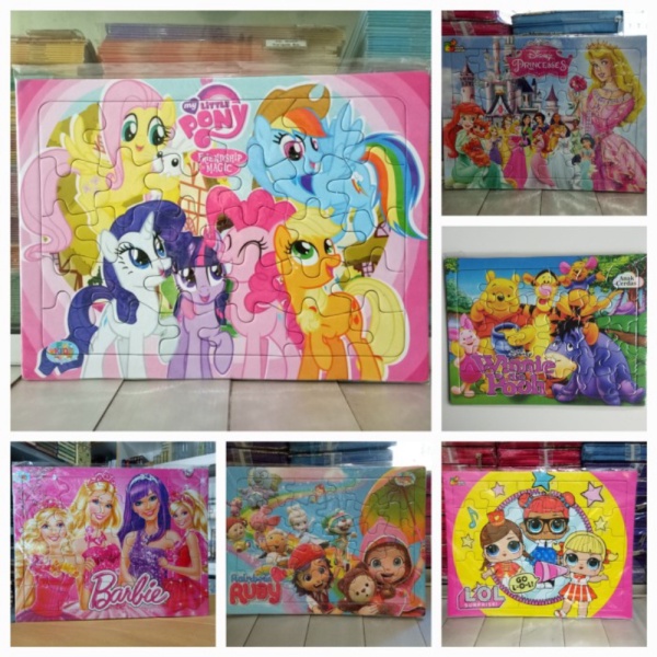 Jual Unik Puzzle / Puzle / Pazel untuk Anak Perempuan - belajar ...