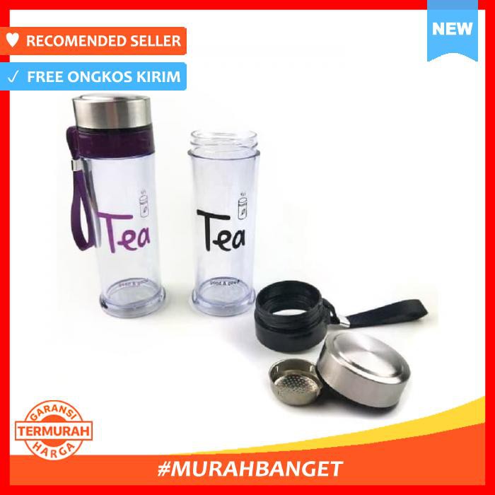 Jual Botol Minum & Termos - Botol Tea / Tempat Air Minum + Saringan ...