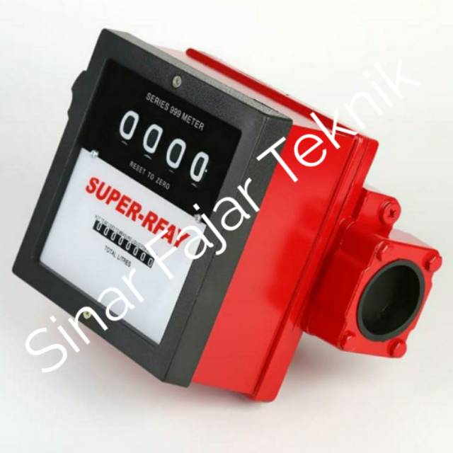 Jual Flowmeter Meteran Solar SUPER-RFAY 4digit 1,5inch | Shopee Indonesia