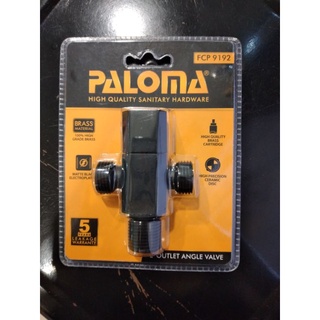 Jual PALOMA FCP 9192 STOP KERAN CABANG KRAN TOILET WC JET SHOWER HITAM ...