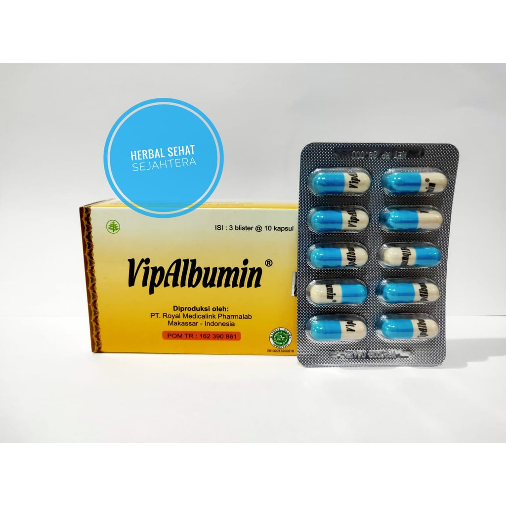 Jual VIPALBUMIN KAPSUL - suplement & multivitamin | Shopee Indonesia