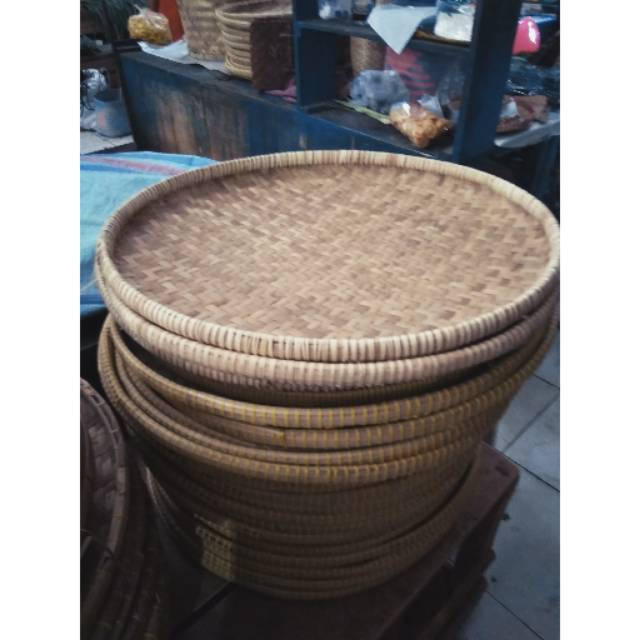 Jual TAMPAH TEBOK LOYANG NAMPAN DARI KULIT BAMBU UNTUK PISAH BERAS ...