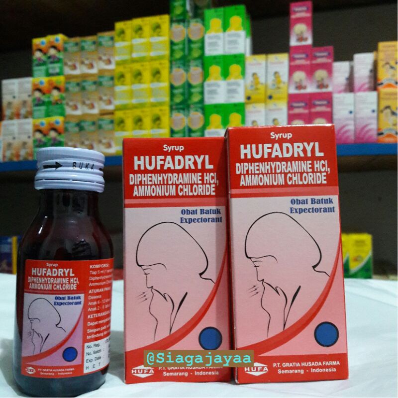 Jual Hufadryl Syrup 60ml | Shopee Indonesia