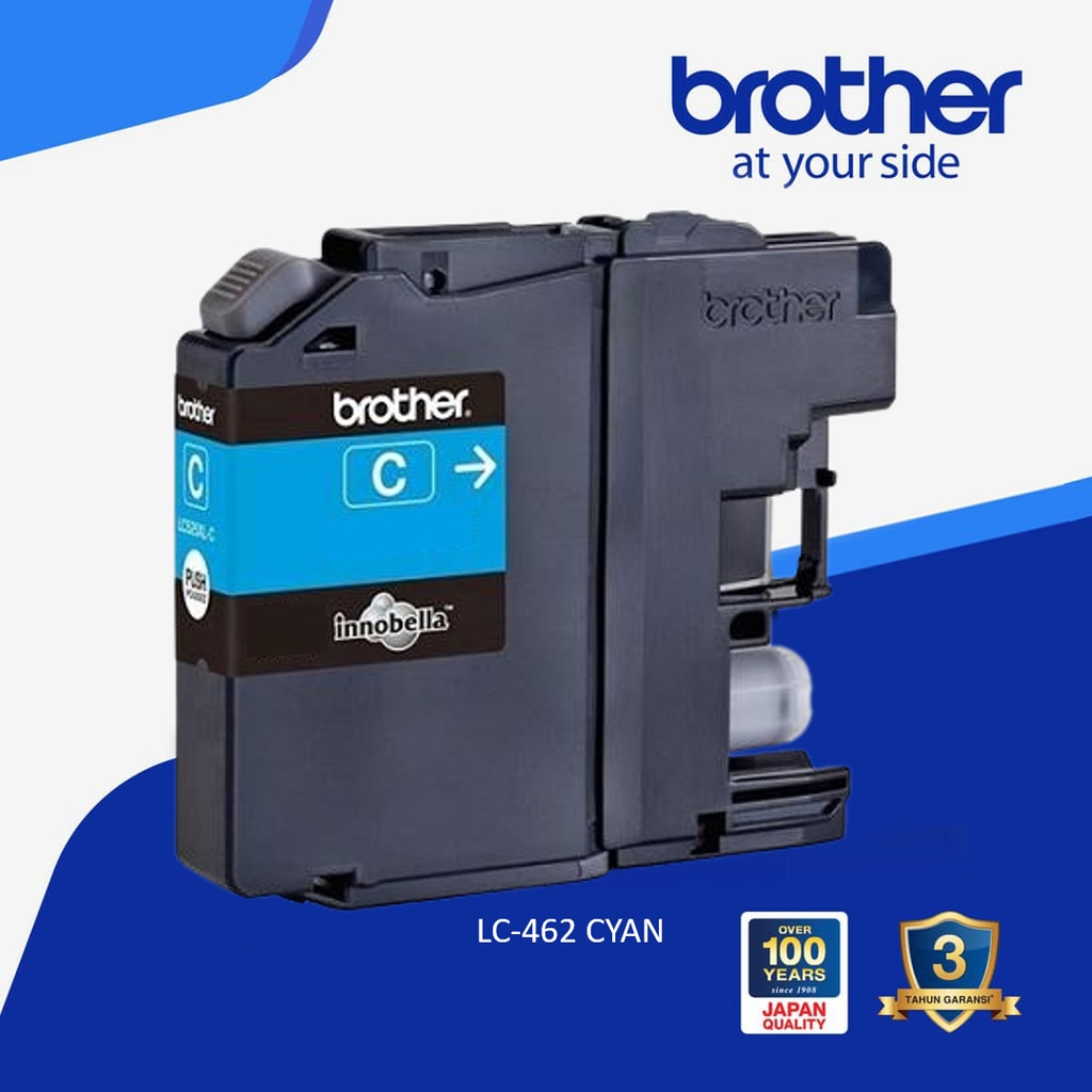Jual Tinta Brother LC-462 Ink Tinta Original Brother (Cyan) | Shopee ...
