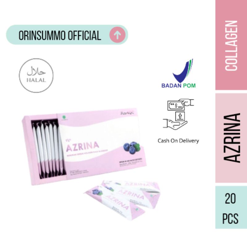 Jual Azrina Collagen Drink Azrinabeauty Gluta Perfect Whitening ...