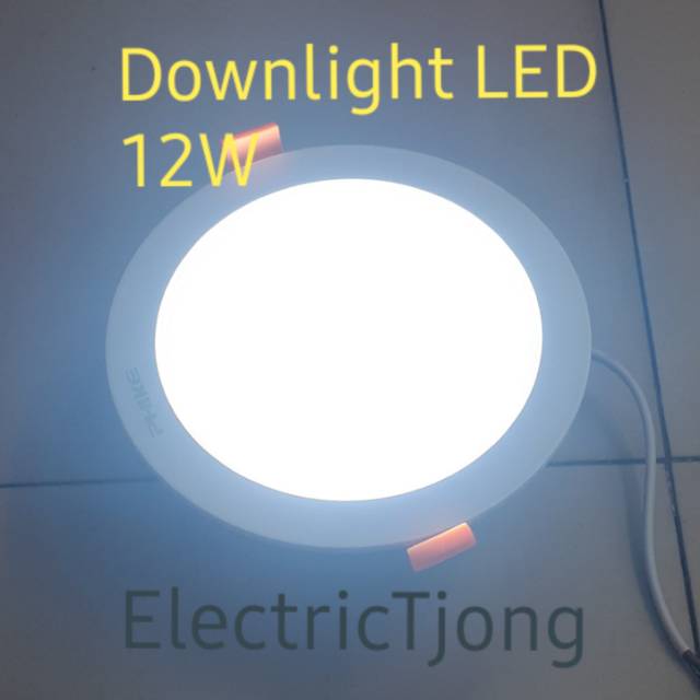 Jual Downlight LED 12 watt Inbow Cahaya putih (merek PHIKE) / Lampu ...