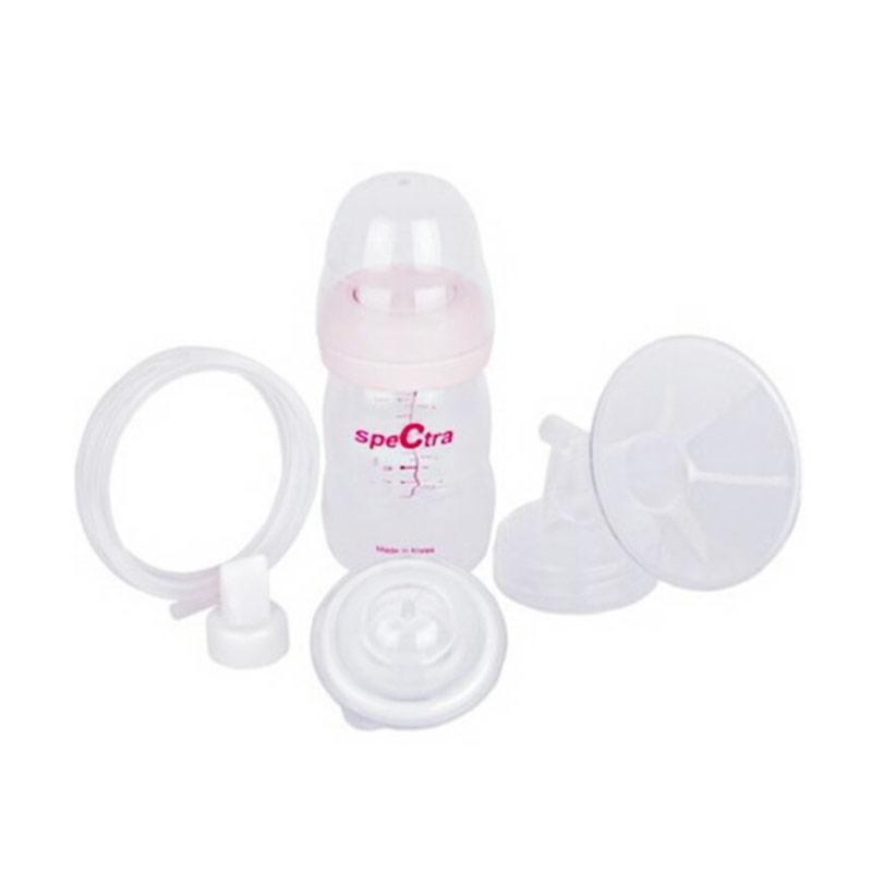 Jual Corong Set Pompa ASI Spectra 28mm Size M + Botol Susu PP | Shopee ...