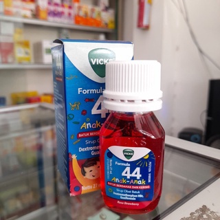 Jual VICK FORMULA 44 ANAK - BATUK BERDAHAK DAN KERING - STRAWBERRY ...