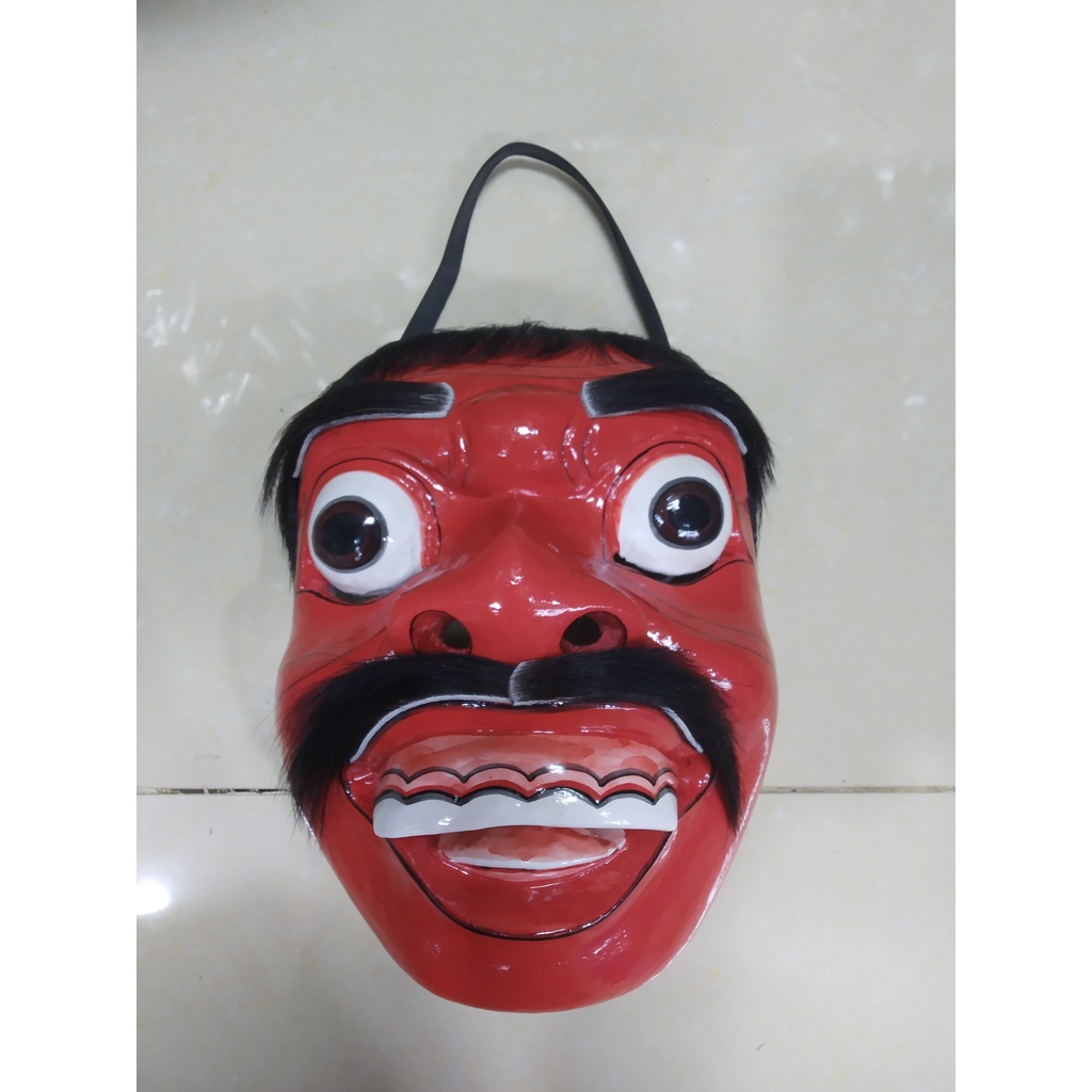 Jual Topeng Jauk Keras Tarian Topeng Dekorasi Hiasan Khas Bali | Shopee ...