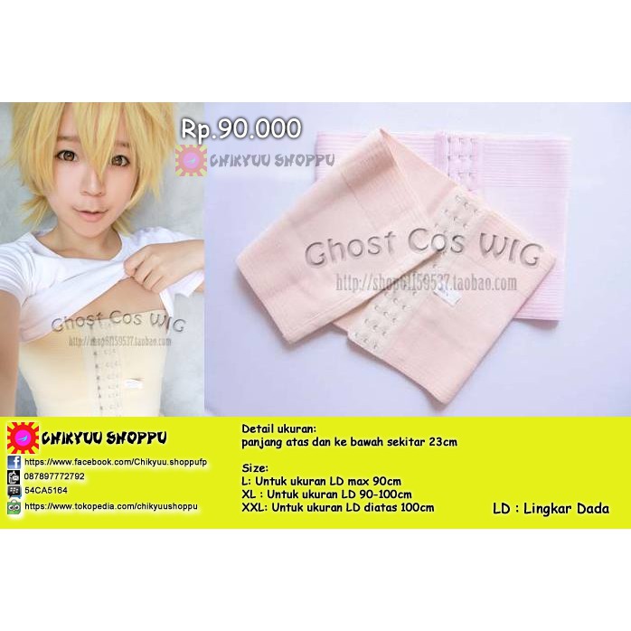 Jual Chest Binder , Bebat, Korset , Perata / Penahan Dada Import ...