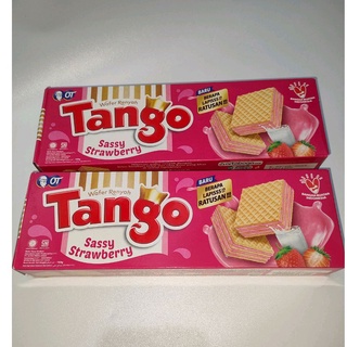 Jual WAFER TANGO KOTAK STRAWBERRY 163GR | Shopee Indonesia