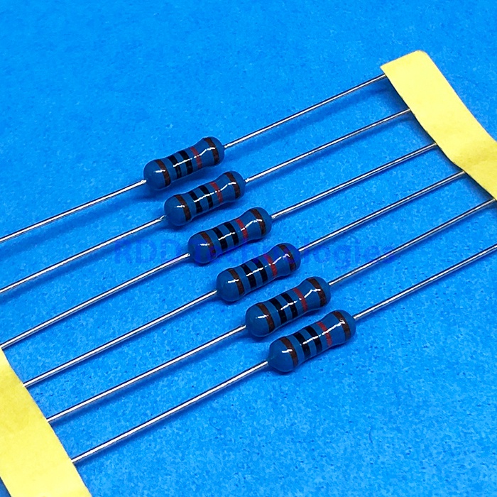 Jual Resistor Metal Film Taiwan 1/2 Watt (10 Ohm - 39K Ohm) | Shopee Indonesia