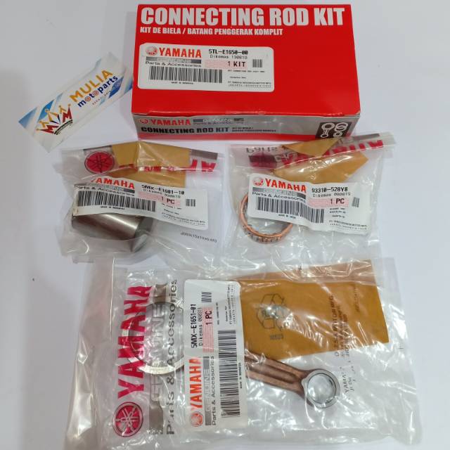 Jual TANGAN PISTON MIO SPORTY 5TL-E1650-00 5TLE165000 CONROD/ STANG SEHER/ CON ROD | Shopee ...