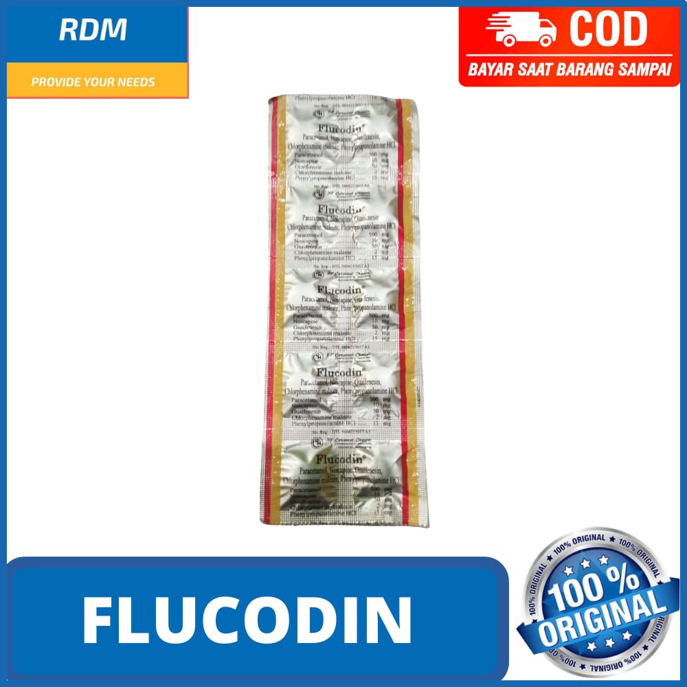 Jual FLUCODIN DEMAM BATUK FLU STRIP ISI 10 | Shopee Indonesia