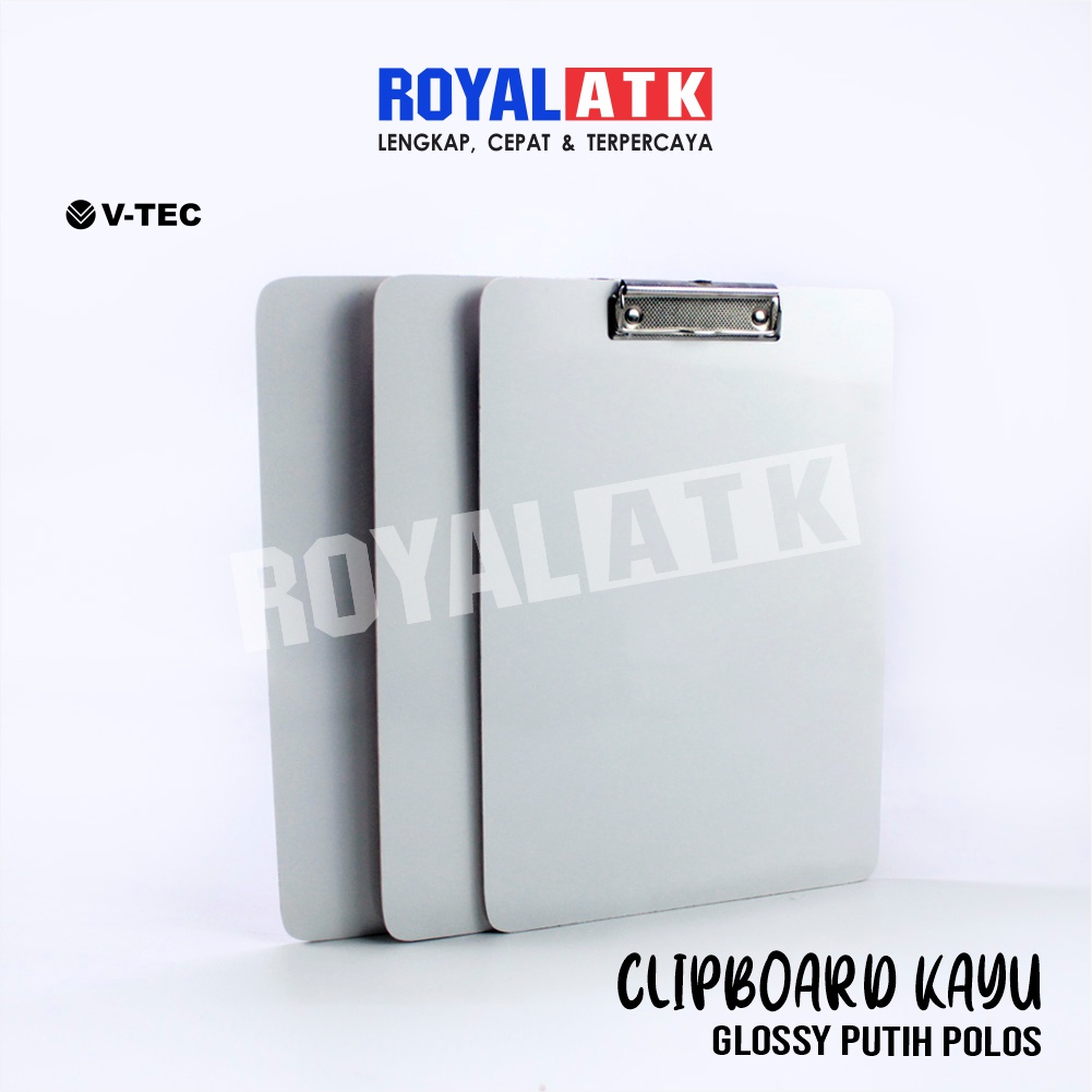 Jual Clipboard Kayu Putih Polos Glossy Folio | Shopee Indonesia