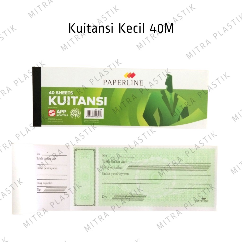 Jual Kertas Kuitansi 40M Paperline Buku Kwitansi Kecil 40 Lembar Indonesia|Shopee Indonesia