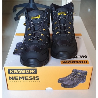 Jual SEPATU SAFETY KRISBOW NEMESIS 6 INCH KRISBOW | Shopee Indonesia