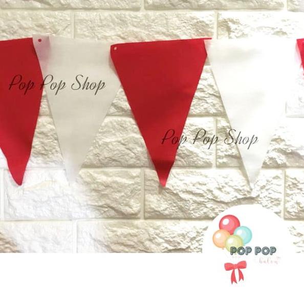 Jual Banner Flag Segitiga HUT RI / Bendera Merah Putih / Umbul2 Karnaval SET 17 Agustus | Shopee ...