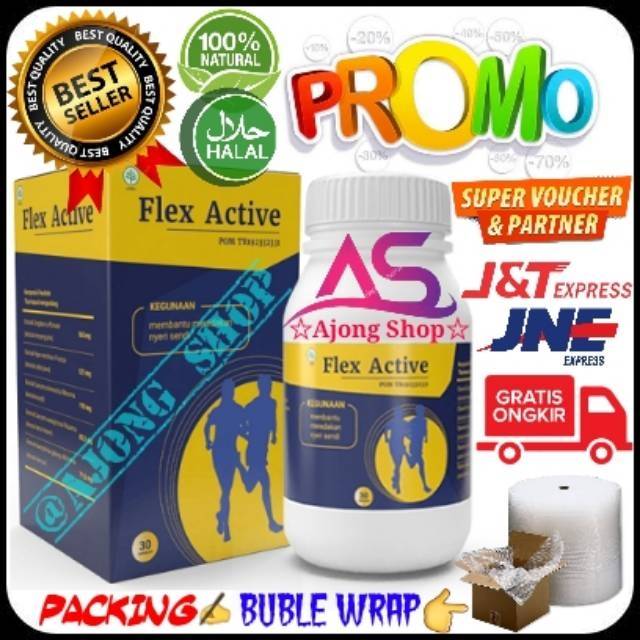 FlexActive Ori/Asli Obat FLEX ACTIVE Original BPOM Obat Nyeri Sendi ...