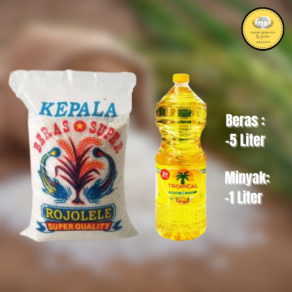Jual Beras Minyak 5 Liter + Minyak 1 Liter | Shopee Indonesia