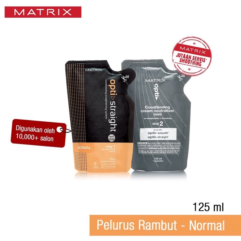 Jual (BPOM) MATRIX MINI OPTI STRAIGHT KIT 125ml | Shopee Indonesia