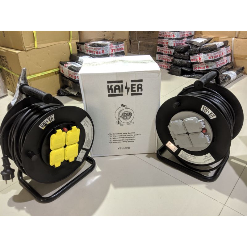 Jual kabel roll kaiser 50 meter kabel gulung kaiser 50 meter gulungan ...